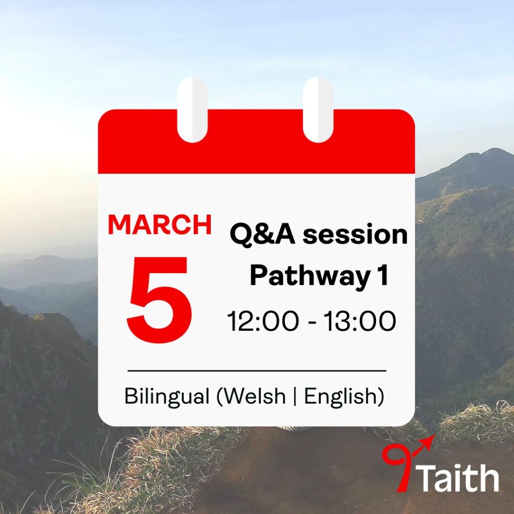 Taith, apply for Pathway 1 funding with support – CWVYS